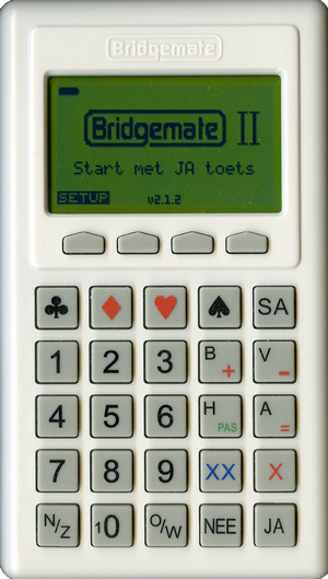 Handleiding Bridgemate II - B.C. Daventria